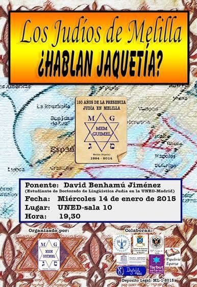 Conferencia “Los Judíos de Melilla ¿Hablan Jaquetía?” en Melilla – eSefarad