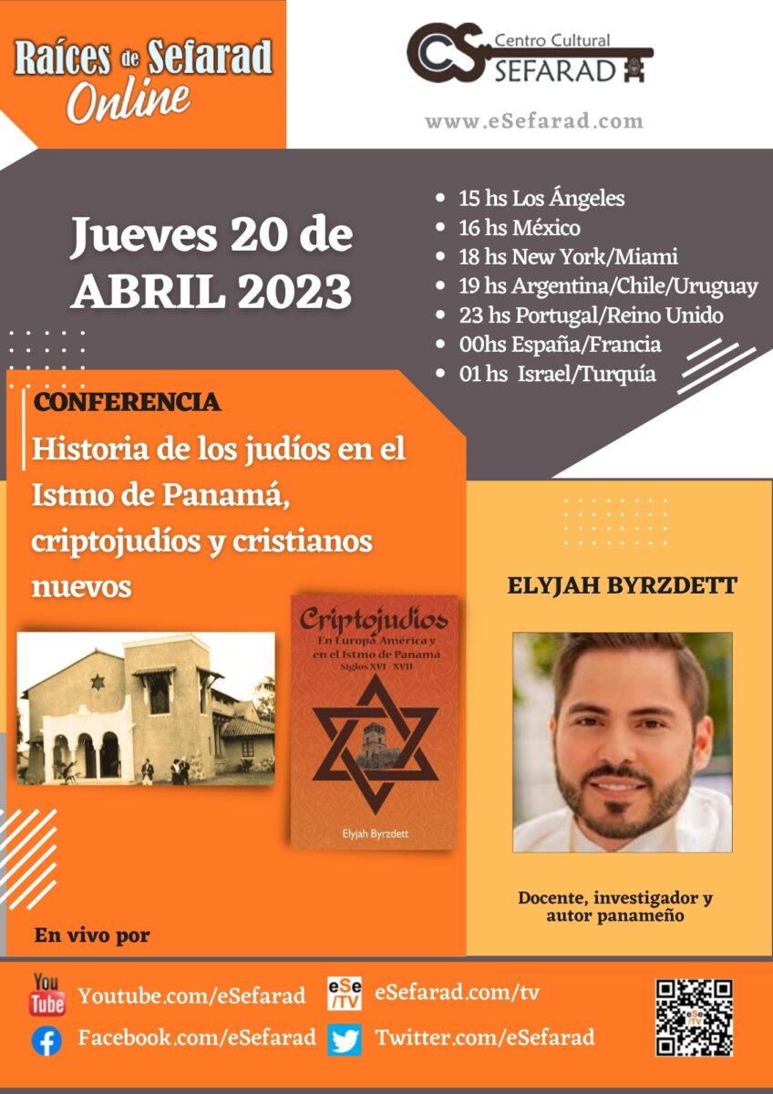 Raíces de Sefarad/Online – Jueves 20 de ABRIL 2023: HISTORIA DE LOS ...