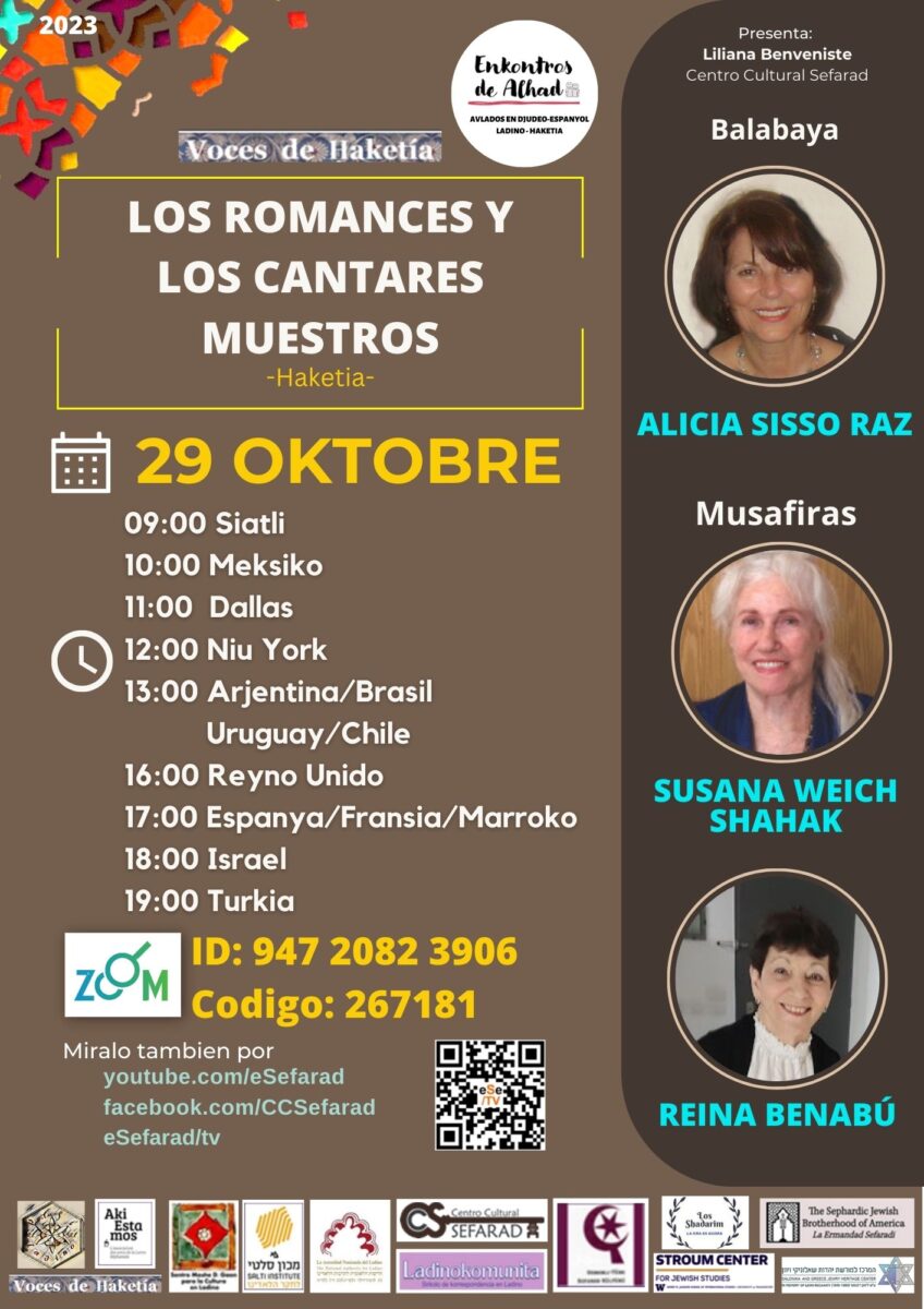 ENKONTROS DE ALHAD – 29 OKTOBRE 2023 :: LOS ROMANCES Y LOS CANTARES ...