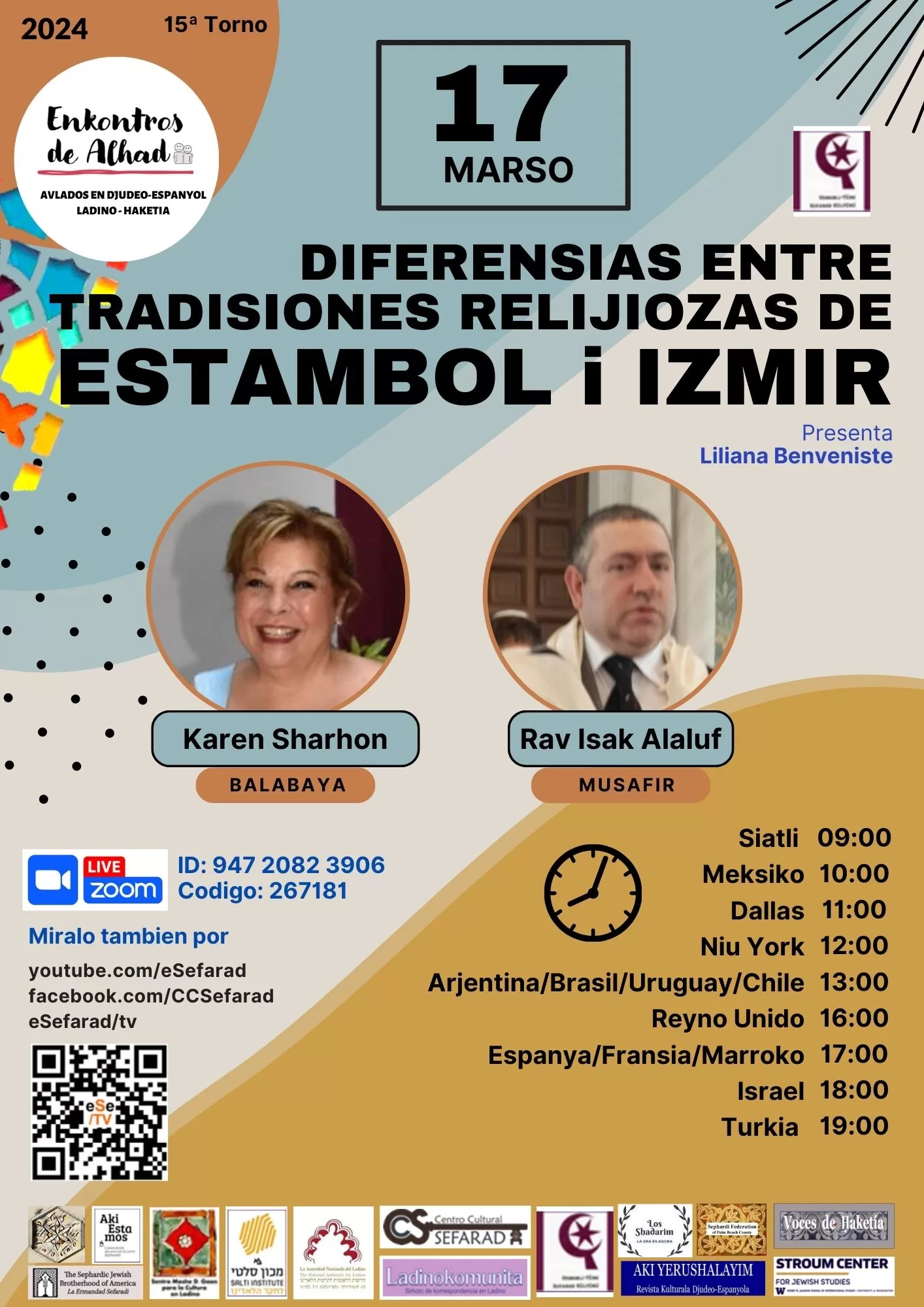 ENKONTROS DE ALHAD – 17 MARSO 2024 :: «Diferensias entre Tradisiones ...