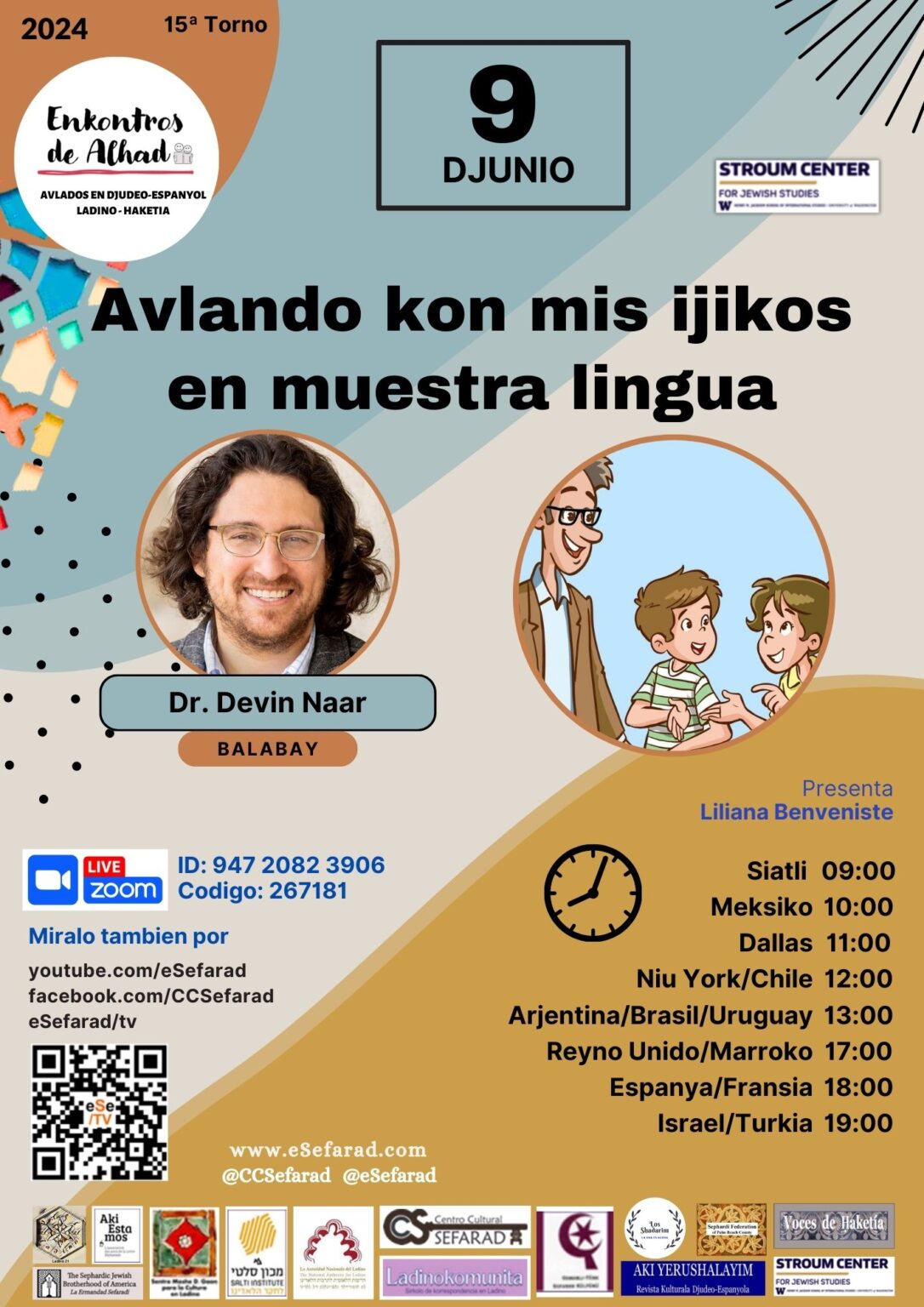 ENKONTROS DE ALHAD – 9 DJUNIO 2024 :: Avlando kon mis ijikos en muestra ...