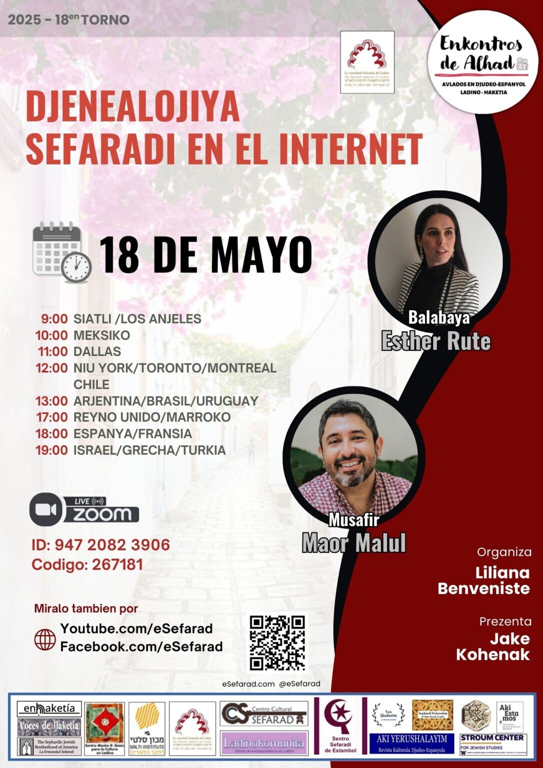 ENKONTROS DE ALHAD – 18 MAYO 2025 – DJENEALOJIYA SEFARADI EN EL ...
